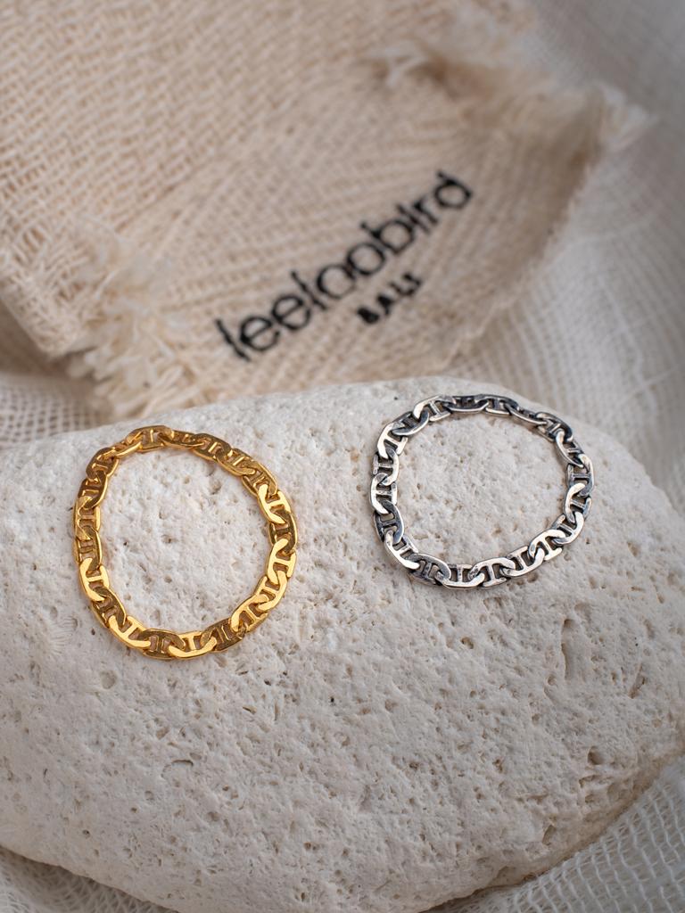 CHAIN MESH RING – LeelooBird
